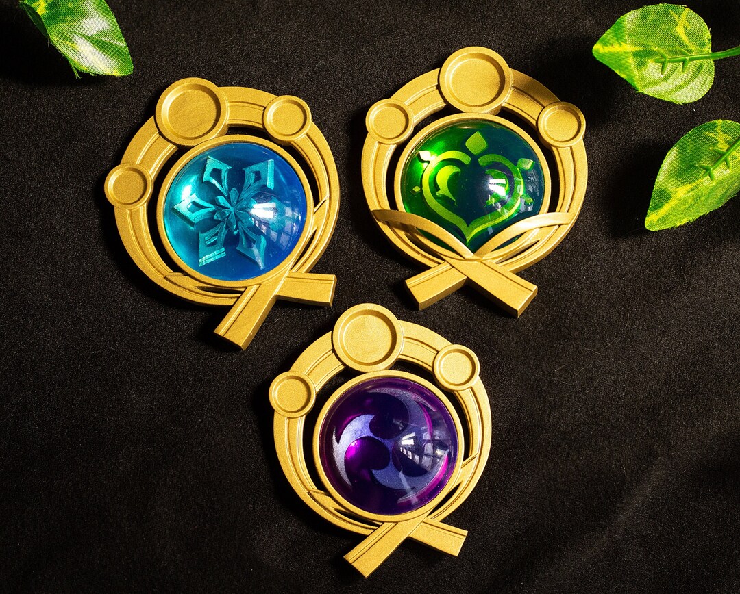 Genshin Impact Inazuma Vision ALL ELEMENTS - Etsy UK