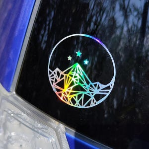 ACOTAR Velaris - Holographic Vinyl Sticker - Decal for Car Laptop ...