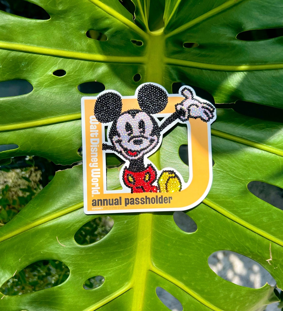 Bedazzled Bling Disney Inspired Mickey Mouse Annual - Etsy