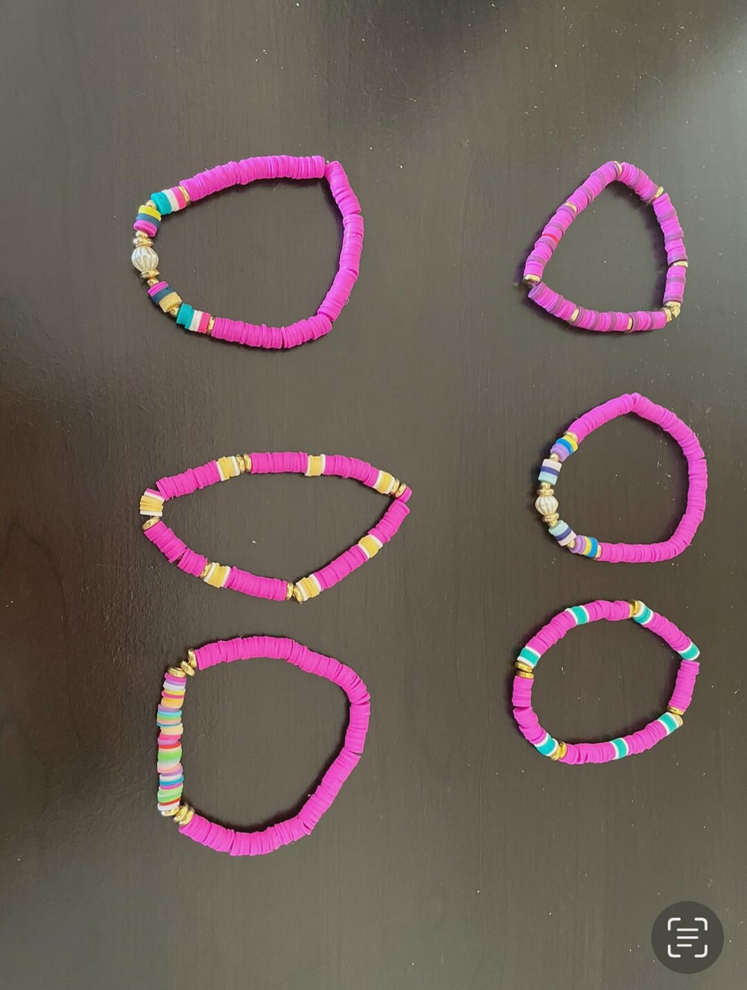 Clay Bead Bracelet – Henshi Style | Handmade Gift - Etsy