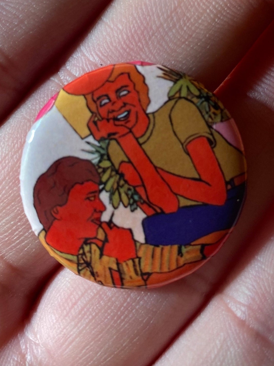 Ween Quebec Button Hat Pin - Etsy