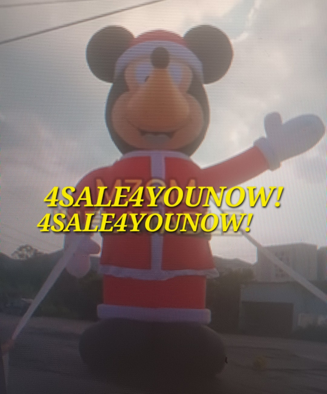32 Foot Mickey Mouse Christmas Inflatable With Led Lights Custom Made ...