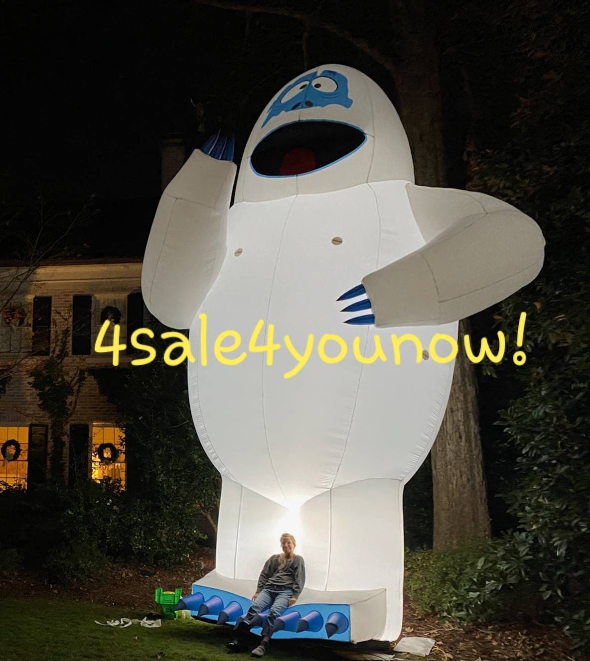 32' Foot Inflatable Bumble the Abominable Snowman Rudolph Christmas ...