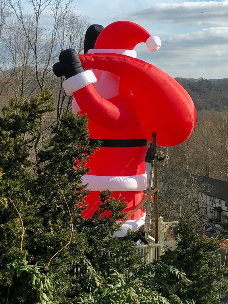 35' Foot Inflatable Santa Claus Huge Commercial New!!! - Etsy