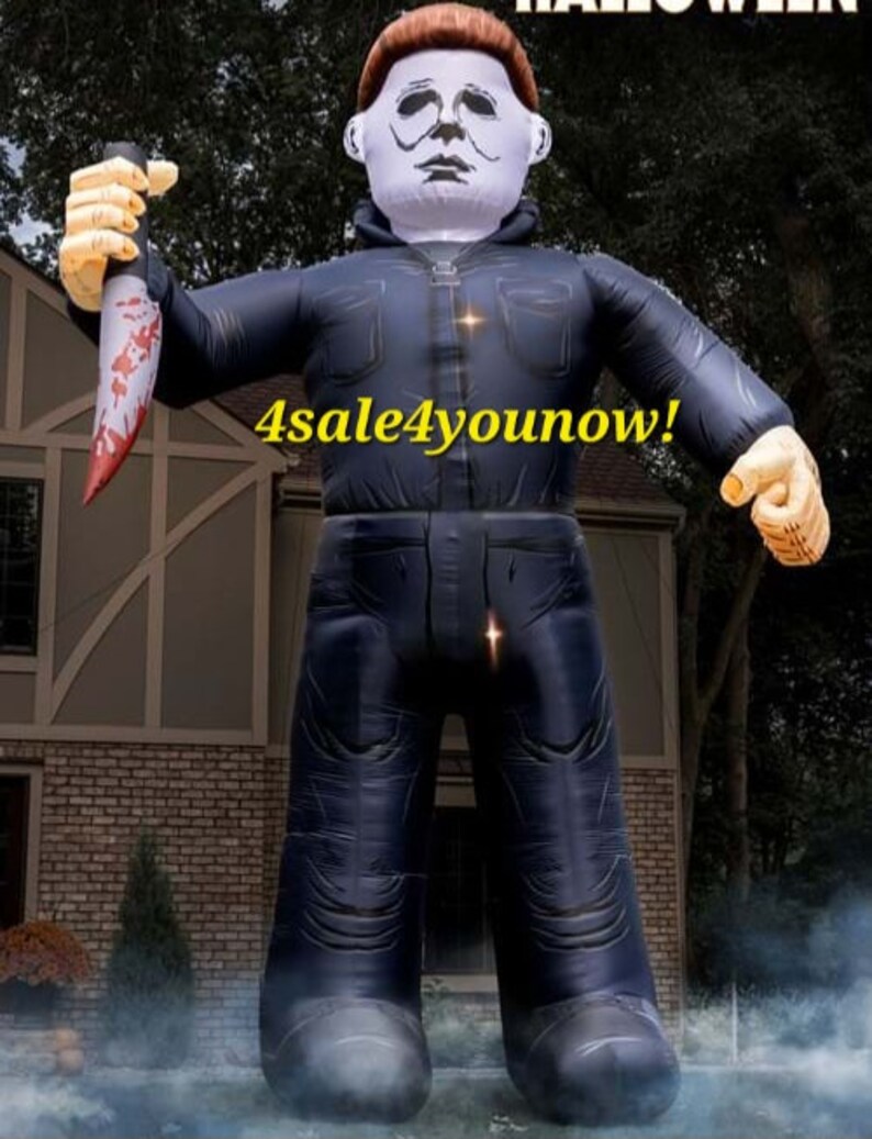 35' Foot Inflatable Michael Myers Halloween 1 With Led - Etsy