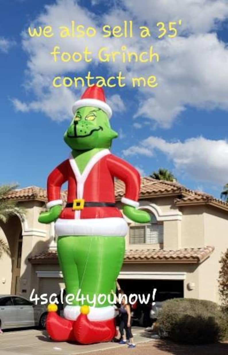 32' Foot Massive Christmas Inflatable Heat Miser Custom Made One of a ...