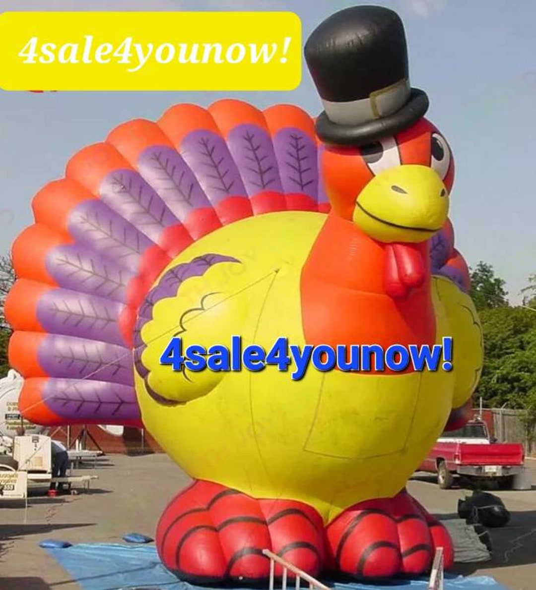 32 Foot Inflatable Thanksgiving Turkey Custom Made New!!!!! - Etsy