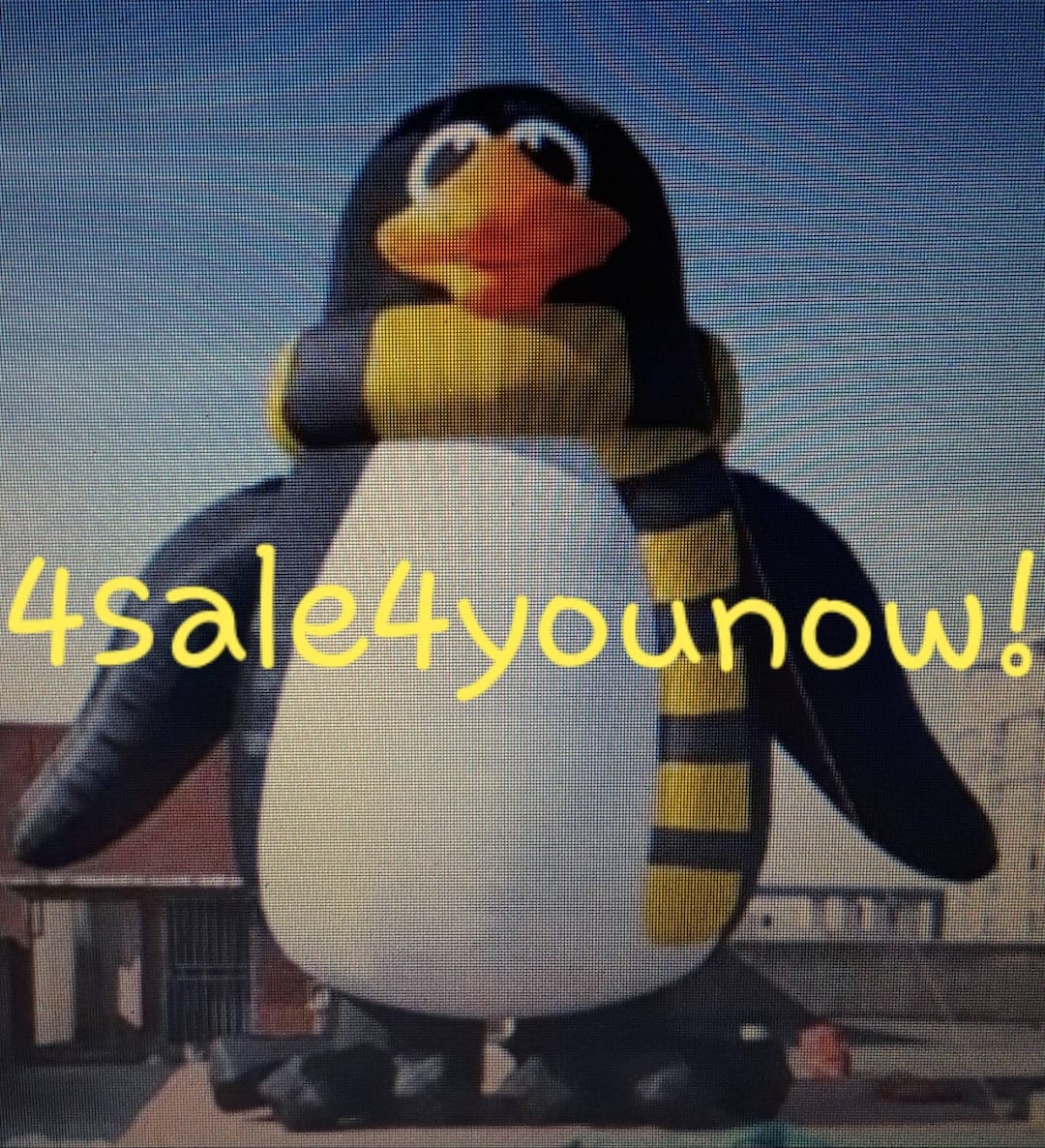 32 Foot Topper the Penguin Santa Claus is Comin to Town - Etsy