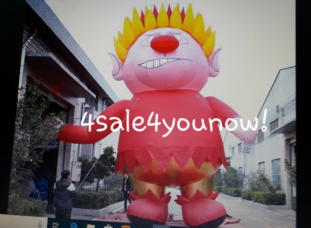 32' Foot Massive Christmas Inflatable Heat Miser Custom Made One of a ...