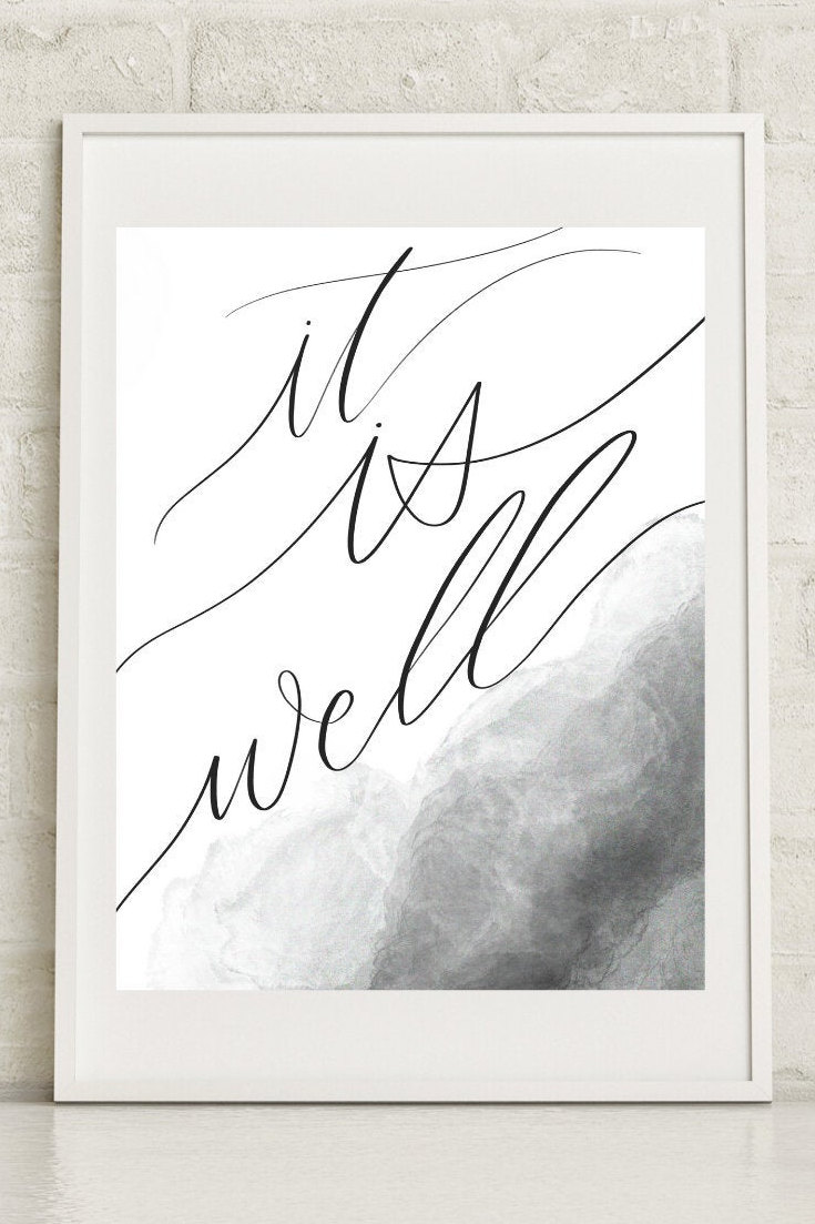 It is Well - Etsy
