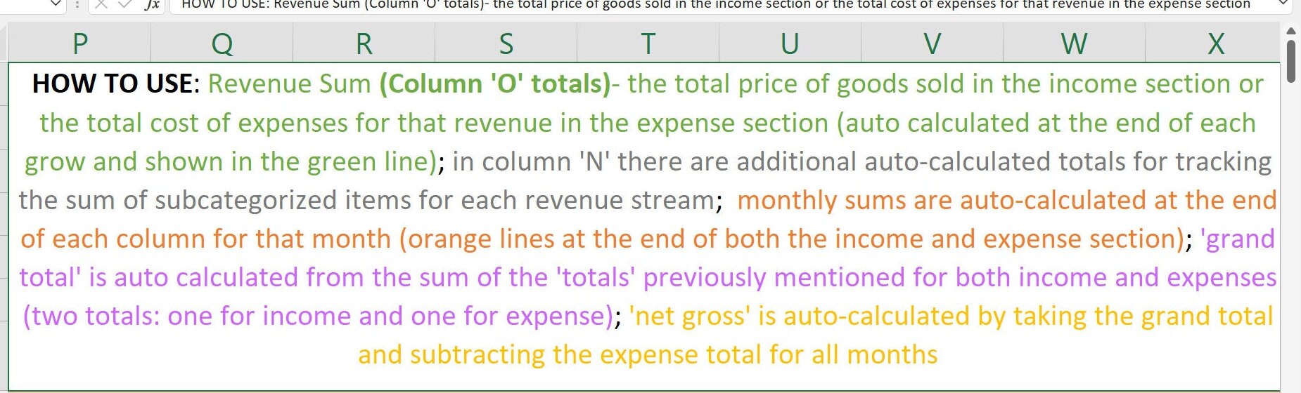 Simple Farm Income/expense Tracker - Excel Spreadsheet File - Etsy