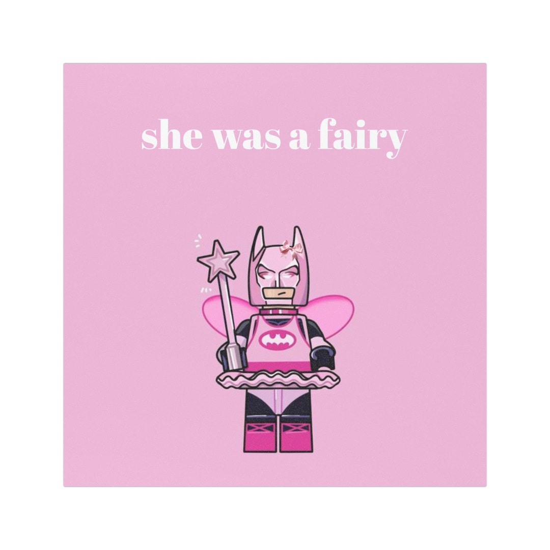 She Was a Fairy Pink Lego Batman Car Magnet Sticker - Etsy