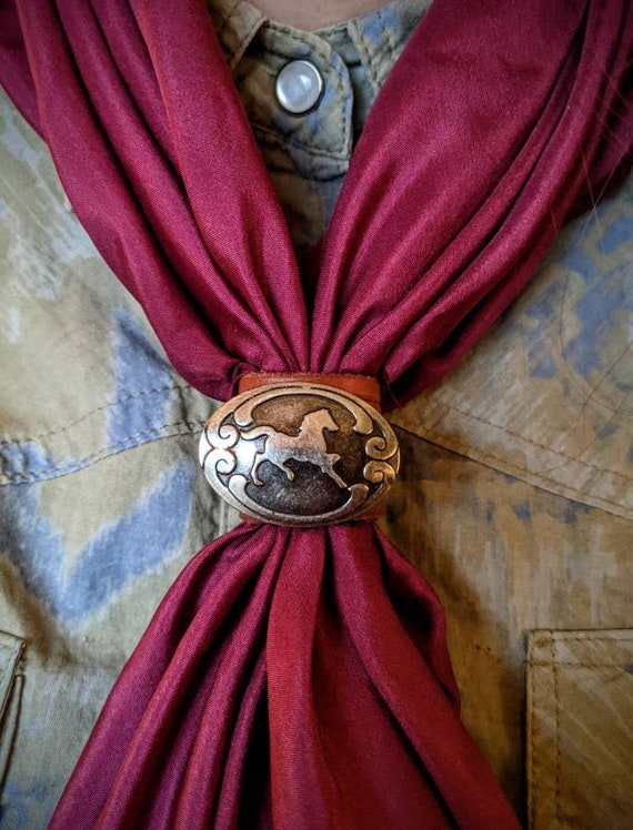 Wild Horse Leather Slide/genuine Leather/hand-made | Etsy