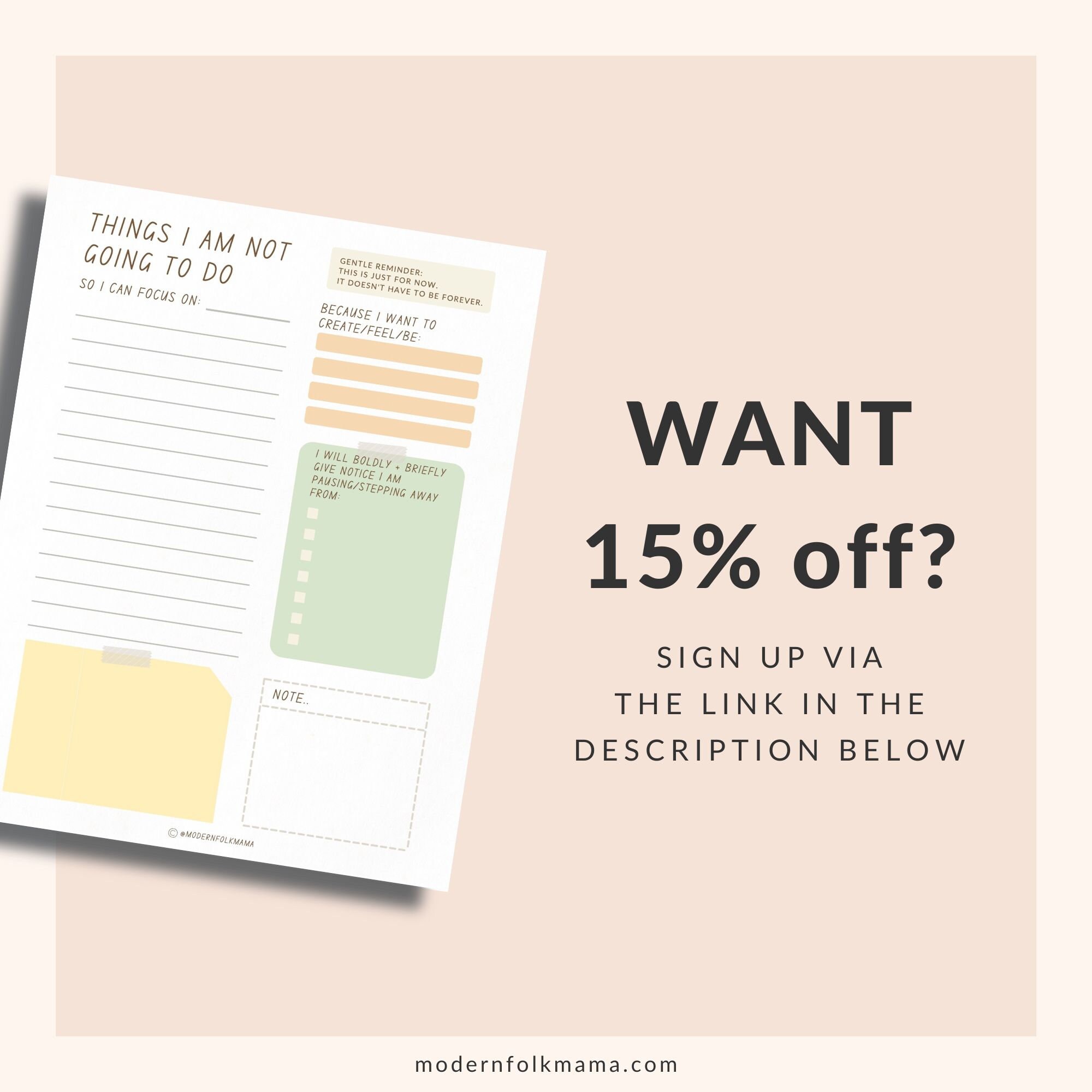 Goal Planner Worksheet Printable, Make Time for What Matters Most W/ a ...