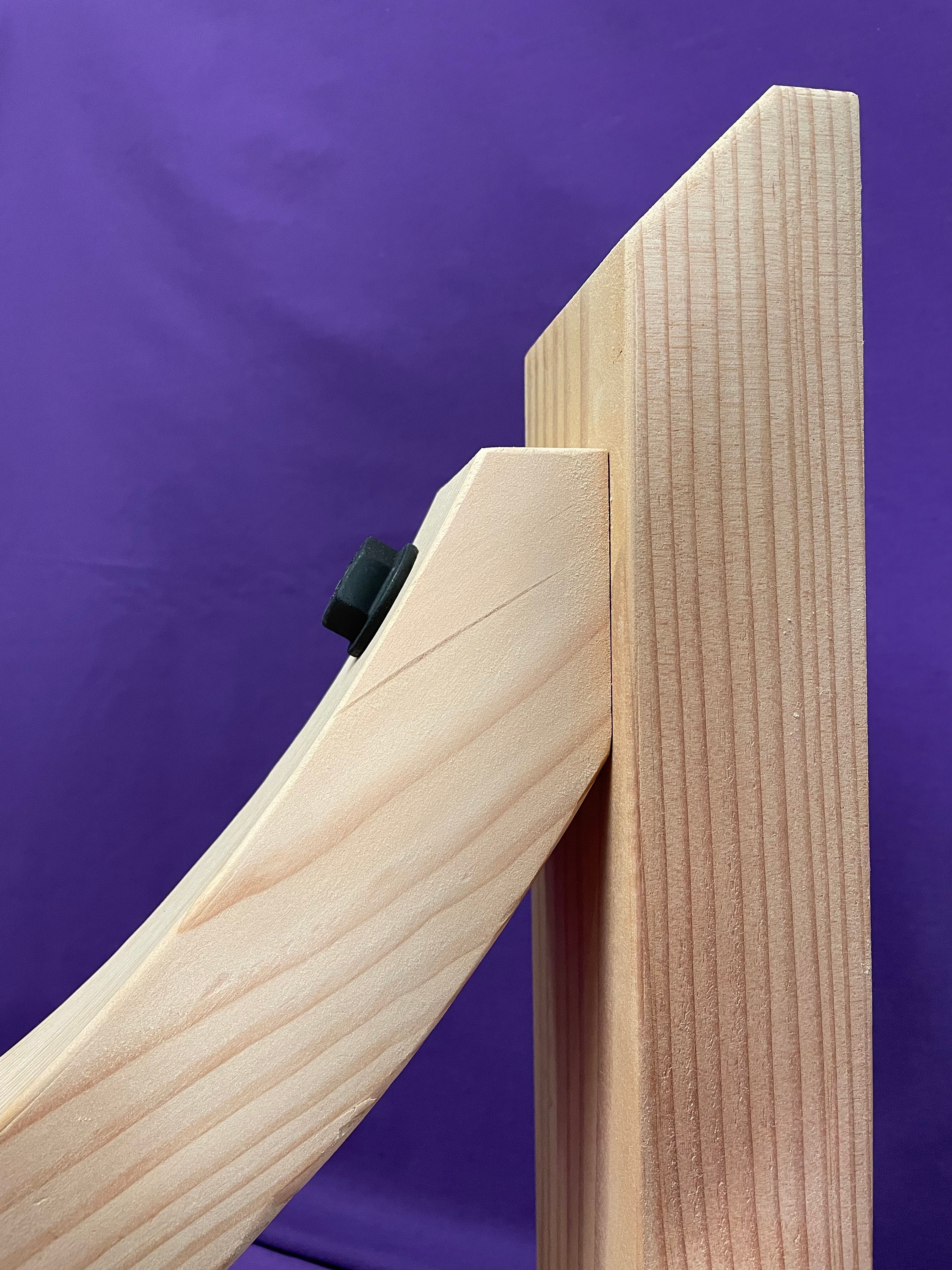 Curved Timber Wood Bracket - Etsy