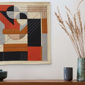The SHAPE OF ART - Modern Textile Art Quilt by Wendy Mosdell ...