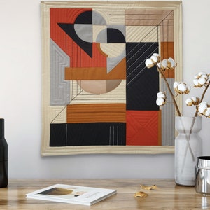 The SHAPE OF ART - Modern Textile Art Quilt by Wendy Mosdell ...