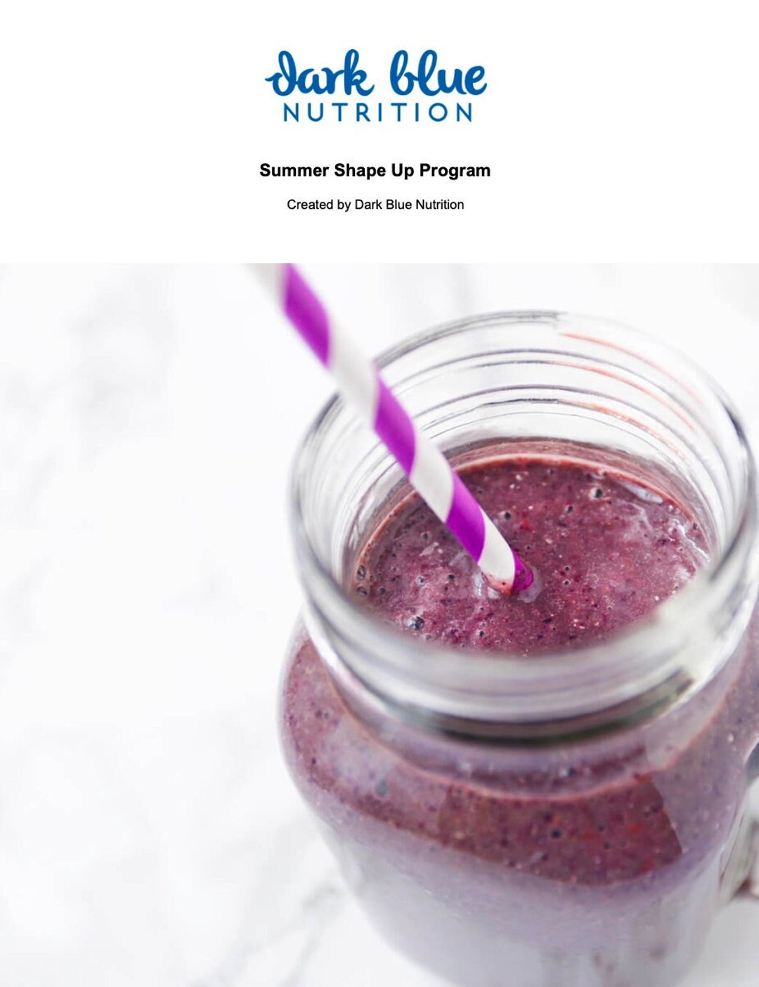 Summer Shape up 7-day Meal Plan - Etsy