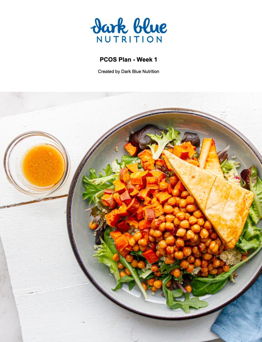 4-week PCOS Meal Plan - Etsy