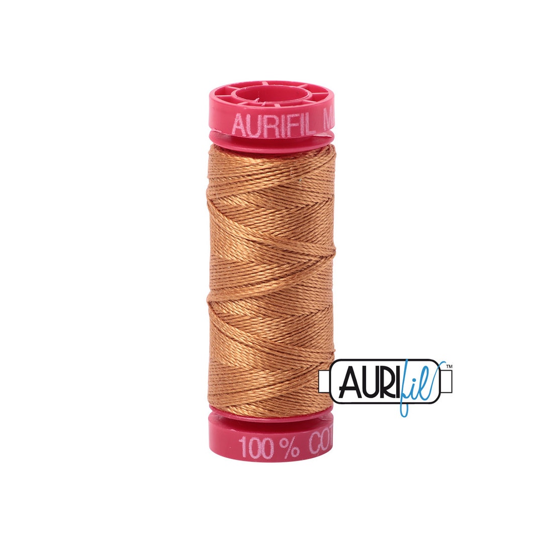 Golden Toast 2930 12wt Small Spool Aurifil Thread - Etsy