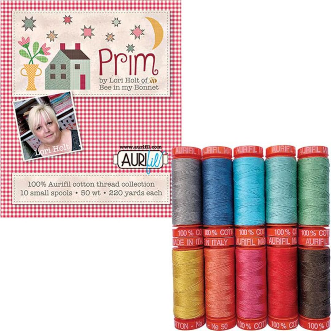 Prim Thread Set Lori Holt LH50PC10 Aurifil Thread - Etsy