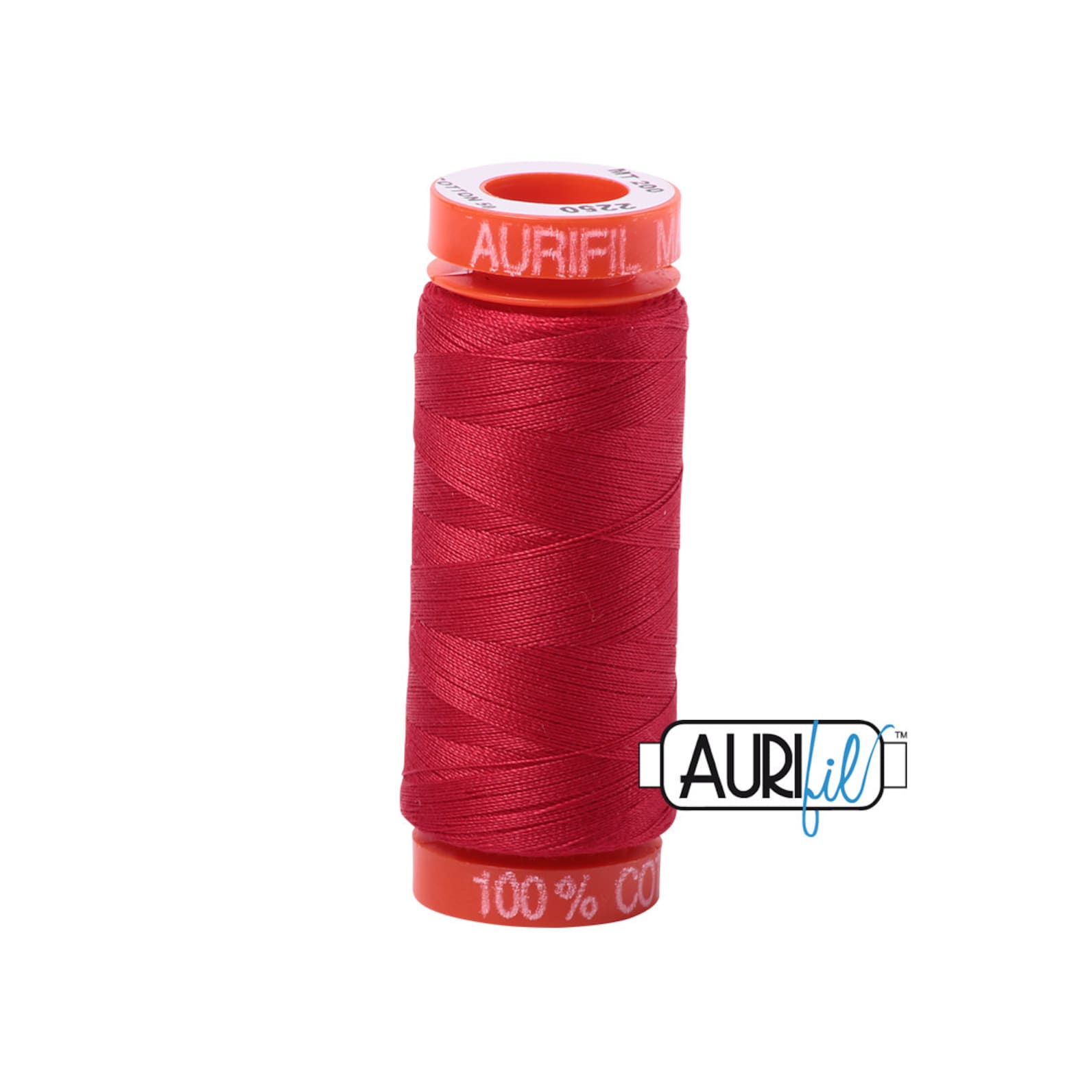 Red 2250 50wt Small Spool Aurifil Thread - Etsy