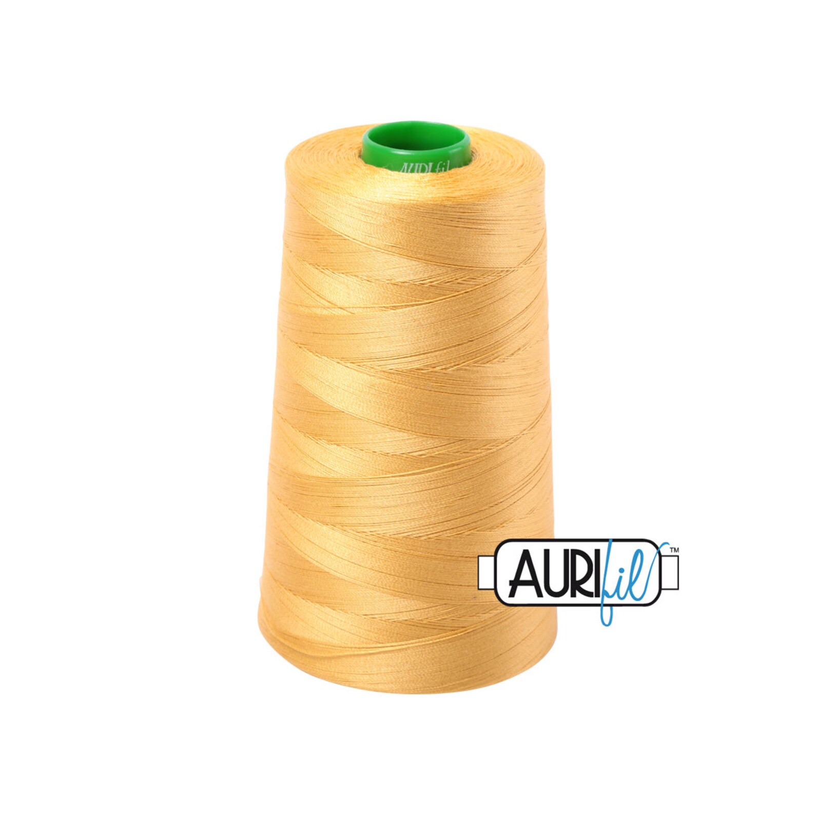Spun Gold 2134 40wt Cone Aurifil Thread | Etsy