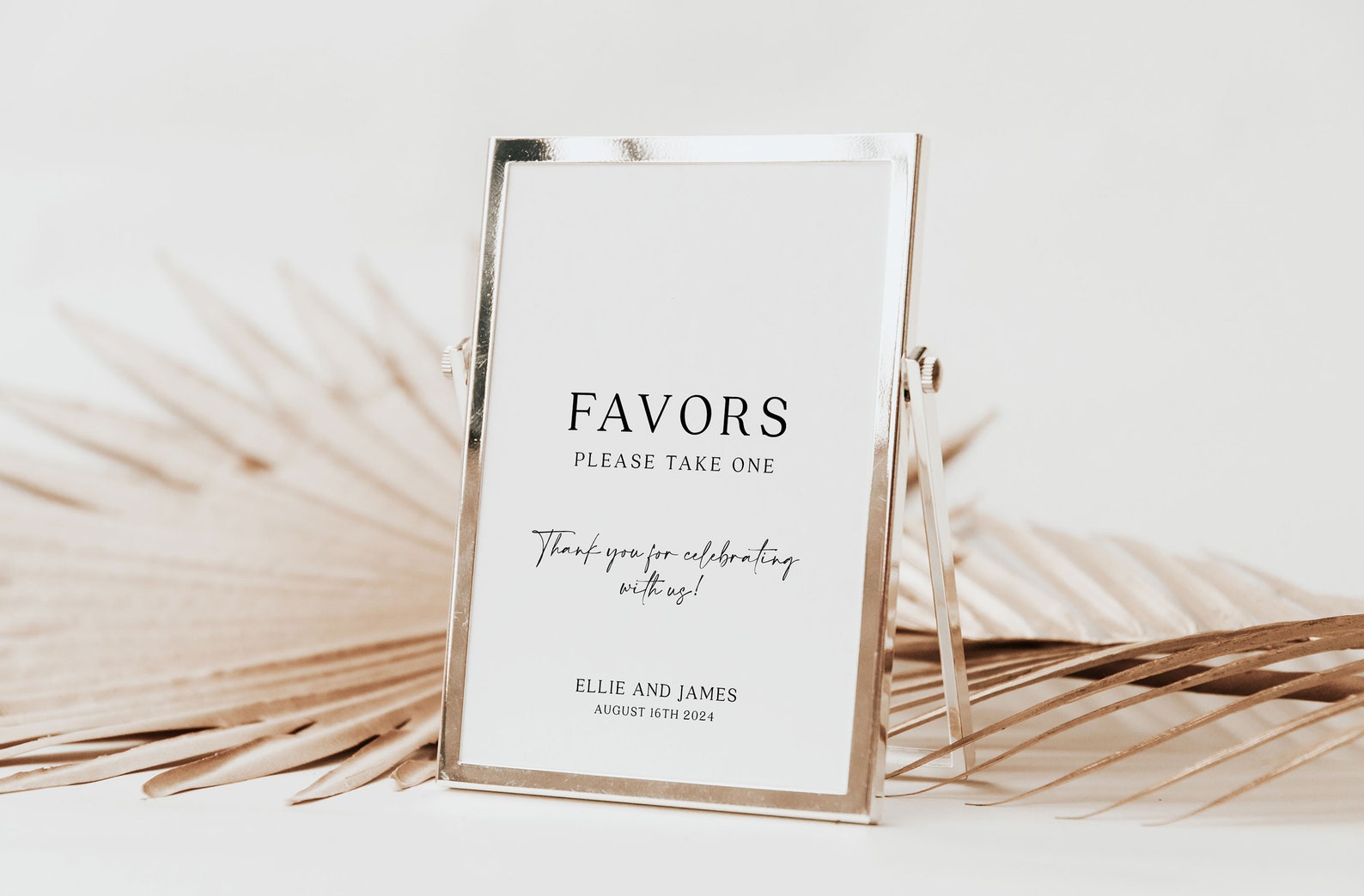 Elegant Favors Sign Favors Sign Template Printable Wedding - Etsy