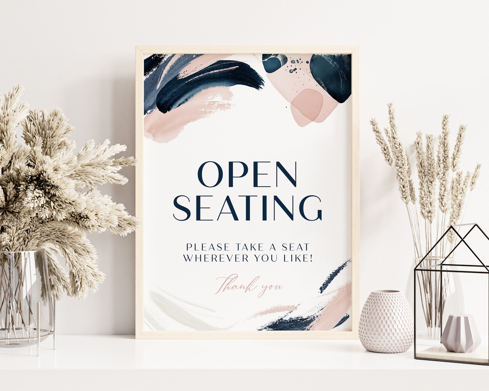 Open Seating Sign Find Your Seat Sign Wedding Seating Sign - Etsy