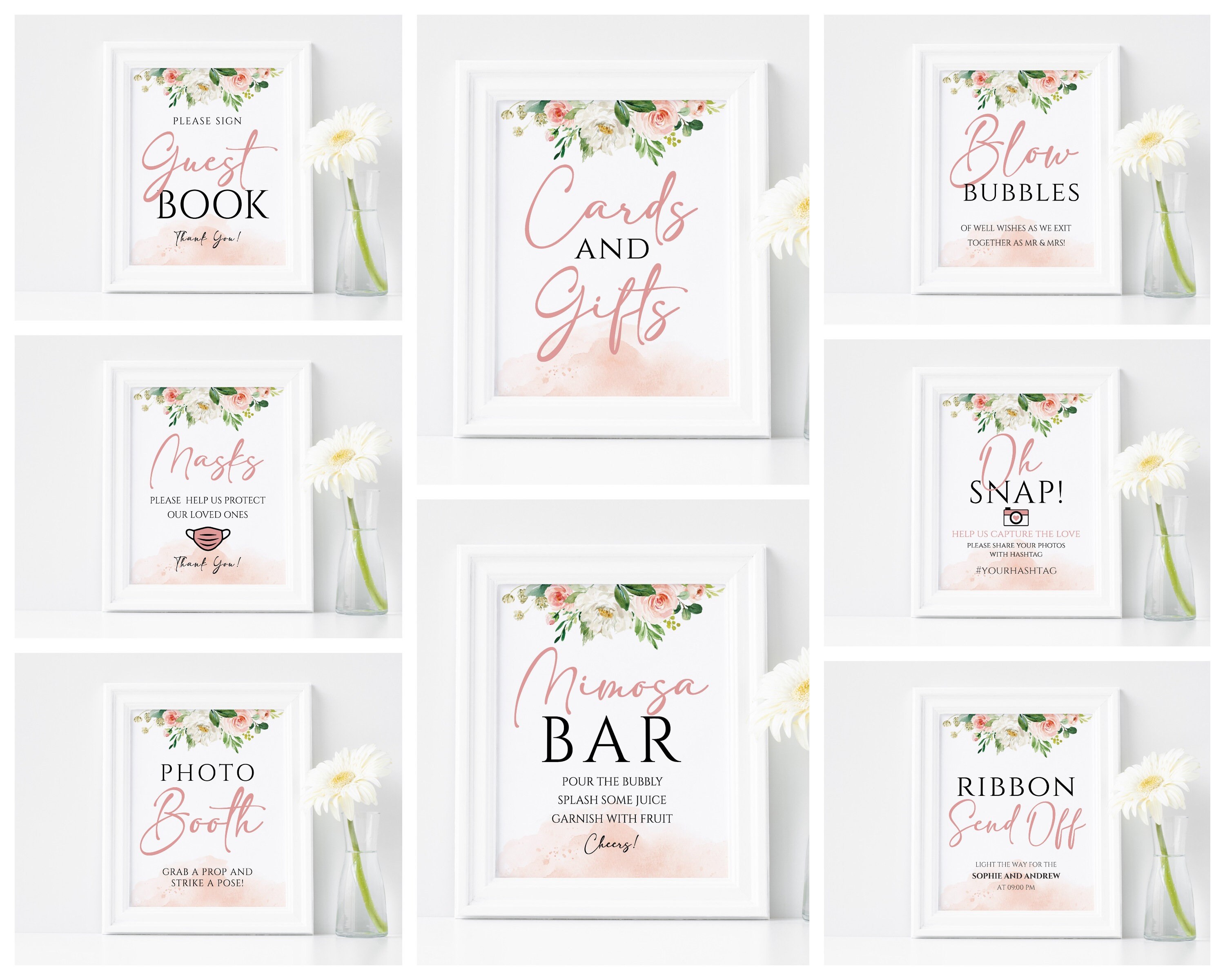 In Loving Memory Wedding Sign Memory Table Sign Greenery and - Etsy