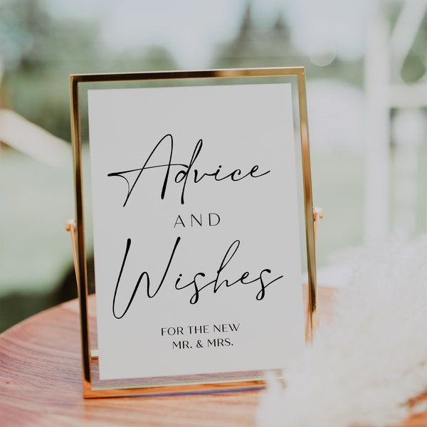 Wedding Advice Cards - Etsy