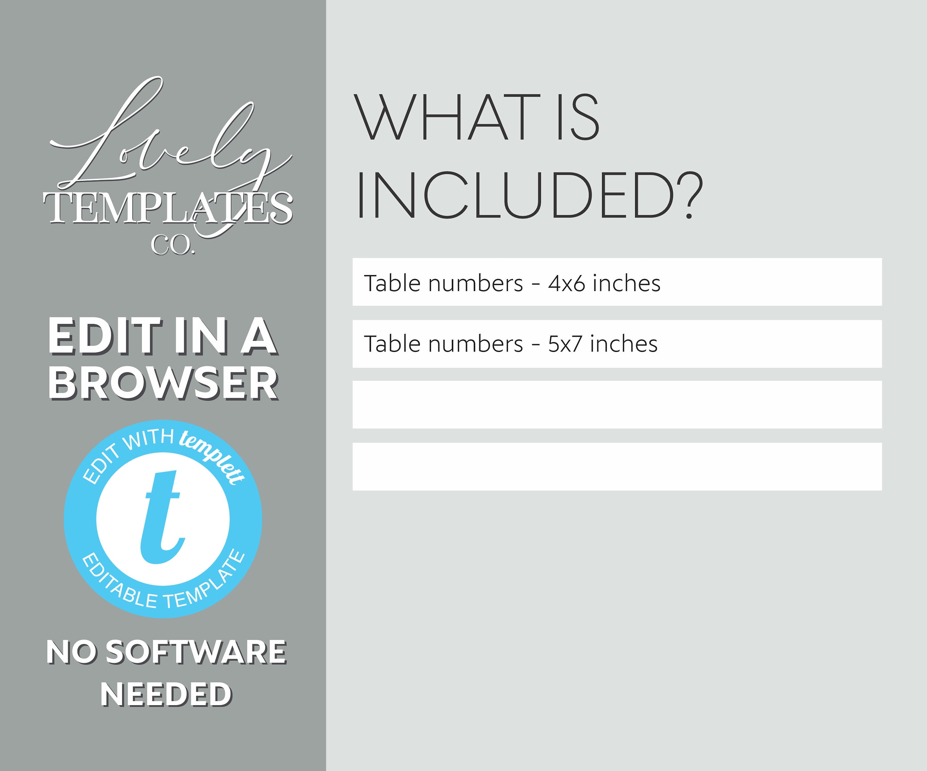 Table number template Table names template Boho table names | Etsy