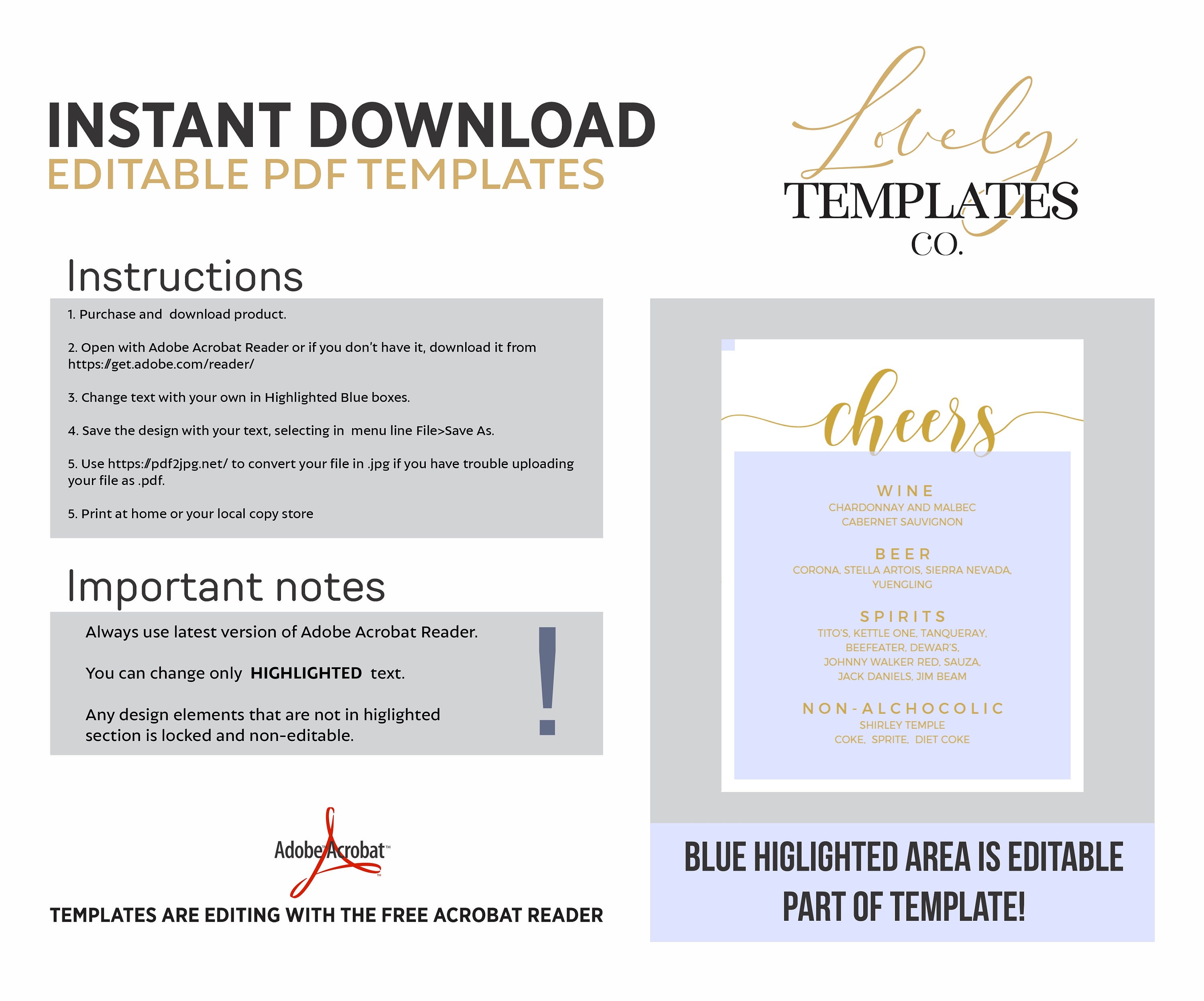 Cheers Sign Wedding Cheers Sign Bar Sign Bar Menu Sign - Etsy