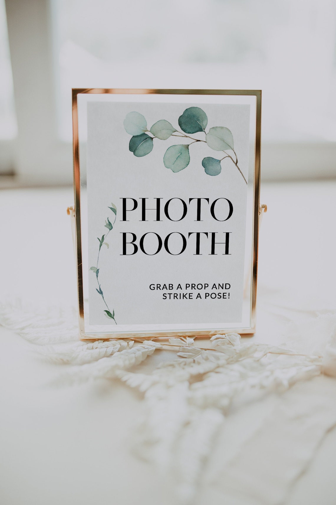 Photo Booth Sign Wedding Sign Template Wedding Photo Props - Etsy