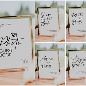 Wedding Signs Bundle, 15 Wedding Signs Included, Instant Download ...