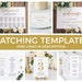 Gold Wedding Signs Bundle, Wedding Signs Templates Editable and ...