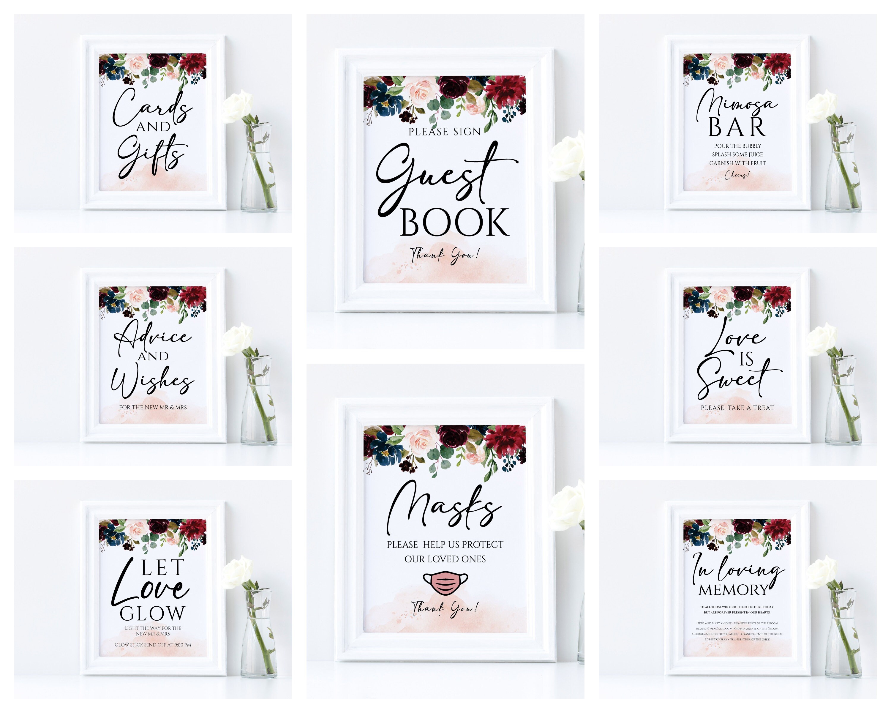 Dessert Table Wedding Sign Love is Sweet Sign Wedding Sign - Etsy