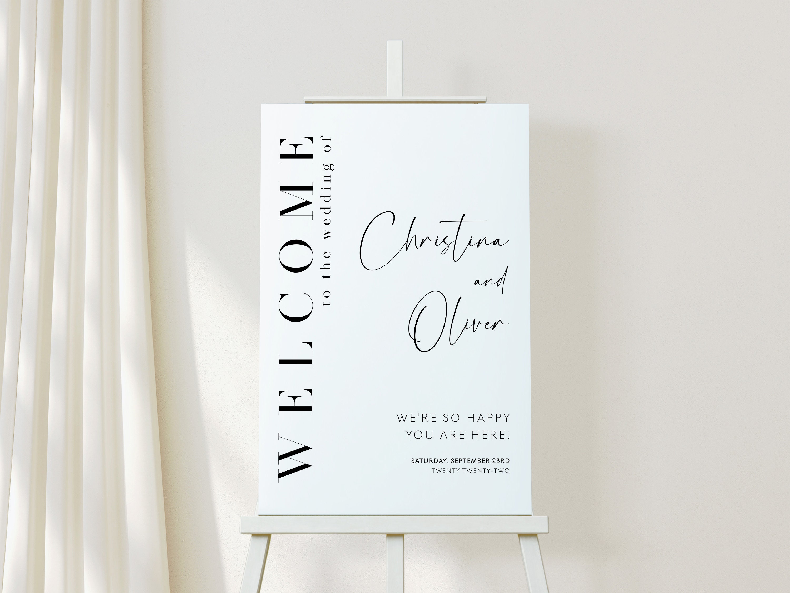 Welcome sign wedding Boho welcome sign Formal welcome sign | Etsy