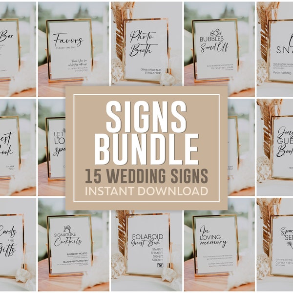 Rustic Wedding Signs - Etsy UK