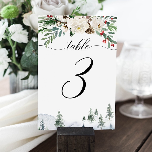 Wedding Folded Table Numbers - Etsy