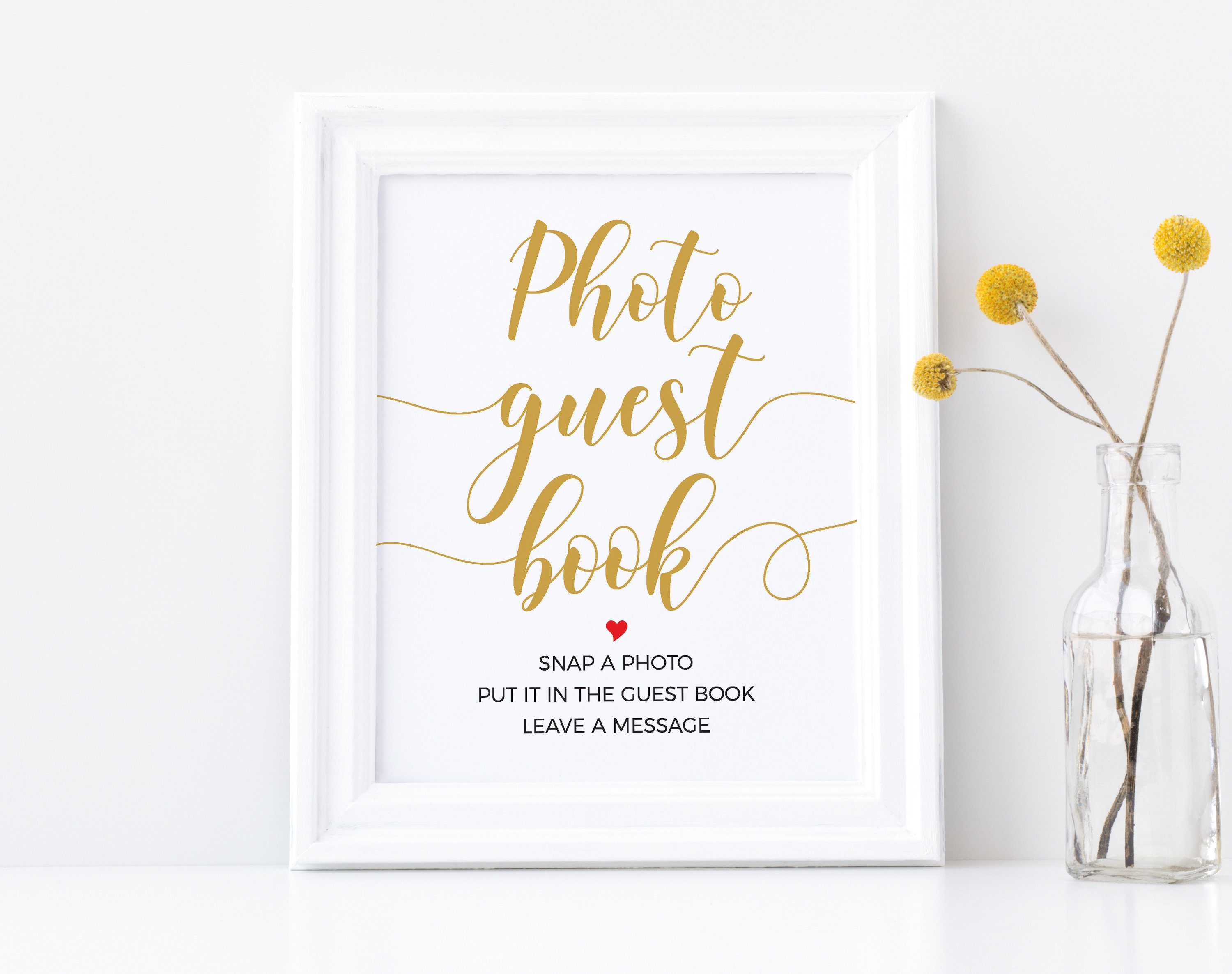 Photo Guest Book Sign Guest Book Sign Wedding Guest Book - Etsy