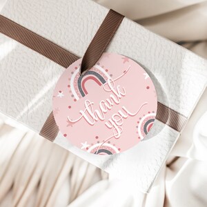 Baby Shower Gift Tags Baby Shower Tag Template Rainbow Baby - Etsy