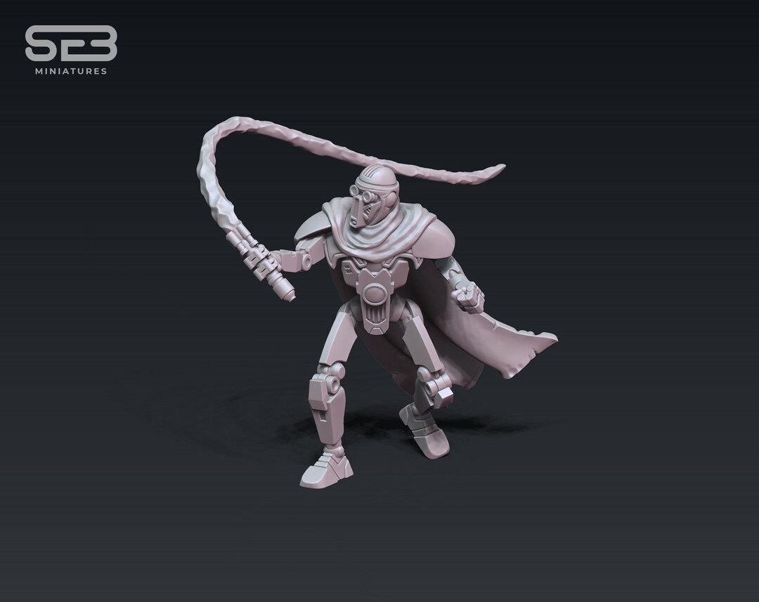 Droid Guard Whip Specialist Legion Scale From Seb Miniatures - Etsy