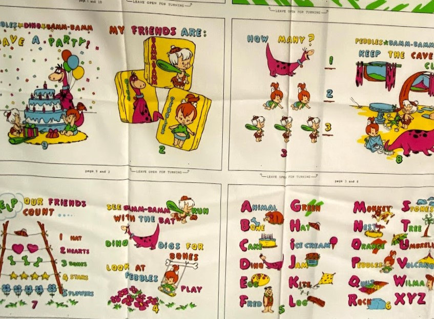 Flintstone and Friends - Book - Acquiring Knowledge -the Alphabet ...