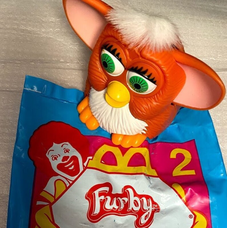 Rare Vintage Mcdonald’s Furby From 1998-1999 – Complete With Original ...