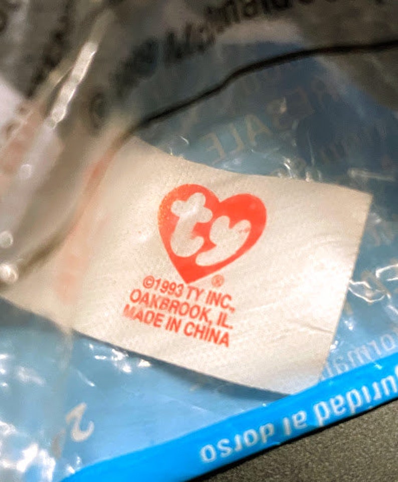 Ty Rocket the Blue Jay - Mcdonald's Toy Beanie Baby With Errors - Etsy