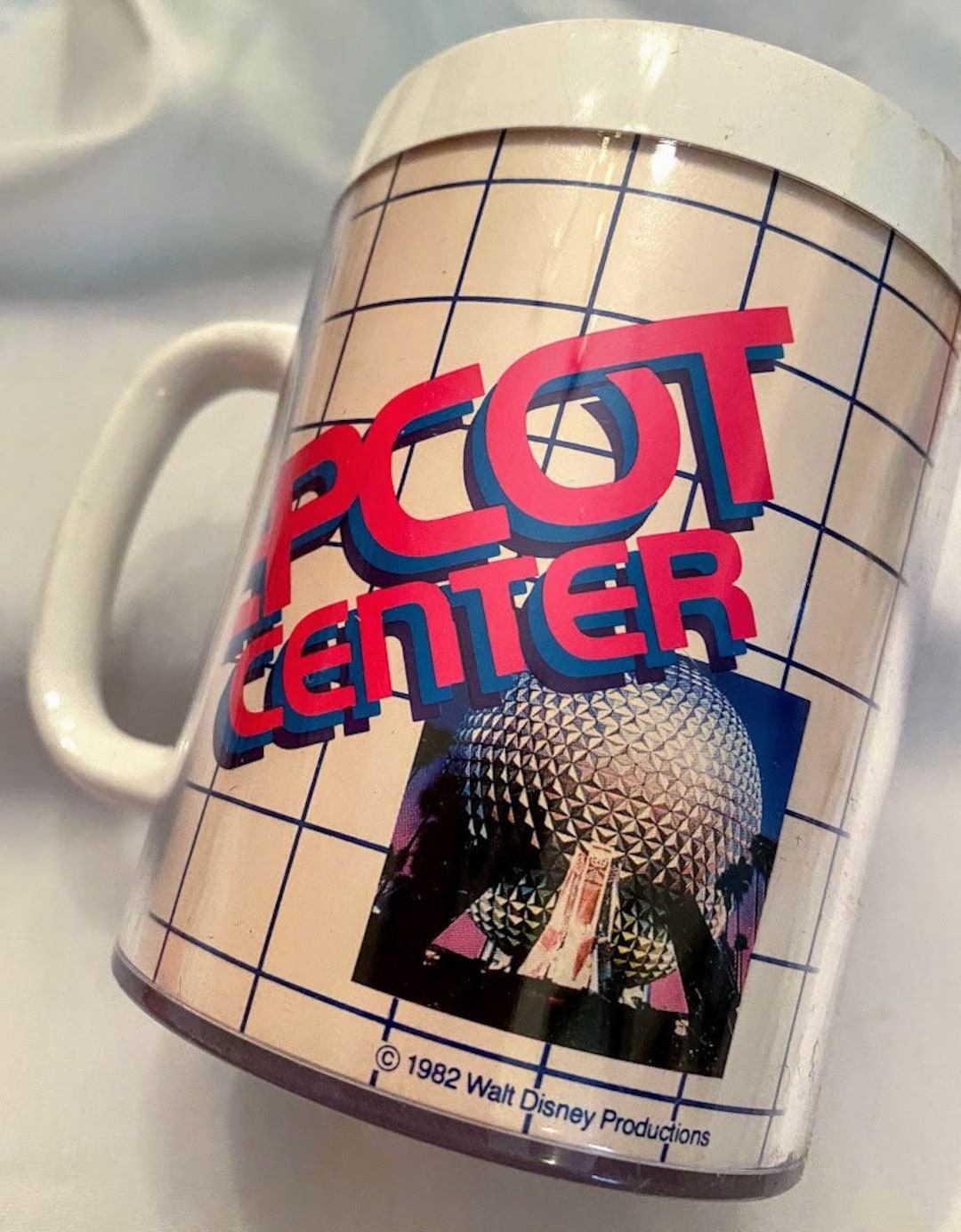Walt Disney World Epcot Center Mug 1982 - Etsy