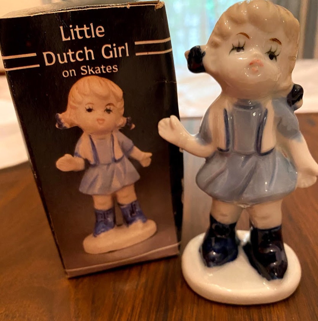 Little Dutch Girl on Skates - and in It's Original Box - Etsy