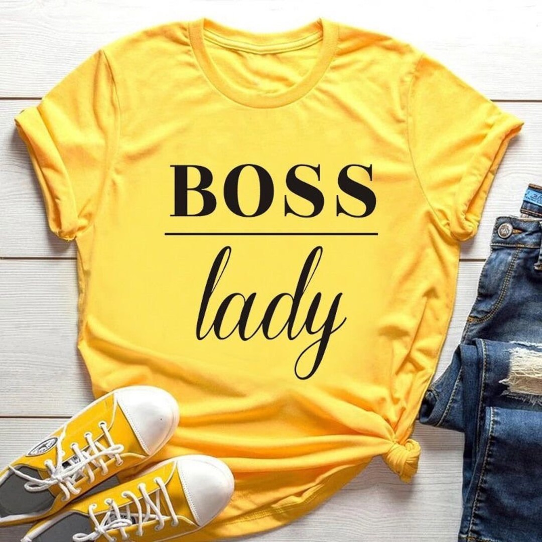 Boss Lady Shirt, Girl Boss Shirt, Boss Shirt, Gift for Mom, Boss Day ...