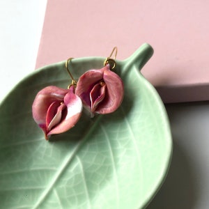Feminist Floral Vulva Earrings, Yoni Art, Sexy Earrings, Floral Vagina ...